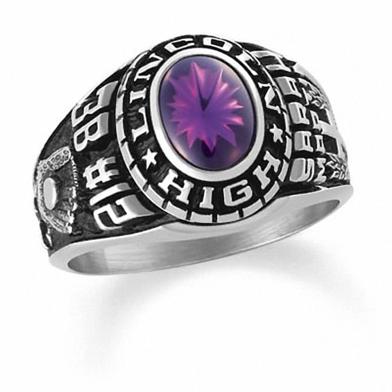 Ladies' Siladium® Designer Stylist High School Class Ring by ArtCarved ...