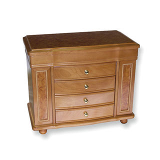 Burl Oak Jewelry Box | Zales
