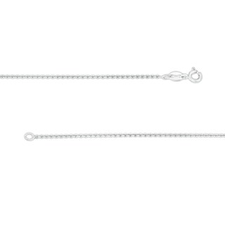 1.4mm Cable Chain Necklace in Sterling Silver - 20" | Zales