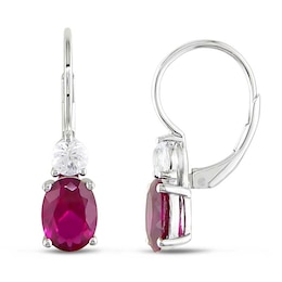 Shop Ruby Earrings | Zales