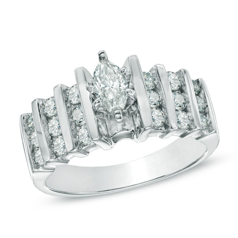 Multiple marquise diamond ring store