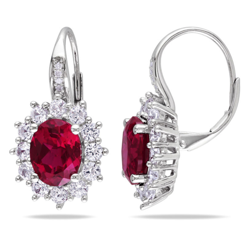Ruby earrings zales store