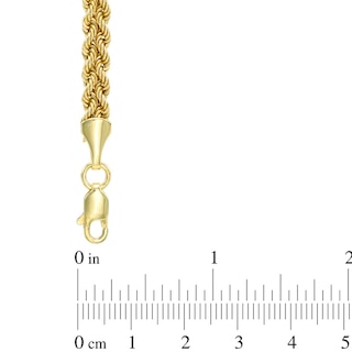 Double Row Braided Rope Chain Bracelet in 10K Gold - 7.25" | Zales