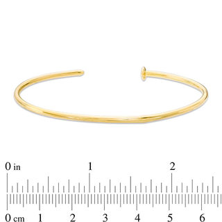 Nail Cuff in 10K Gold | Zales