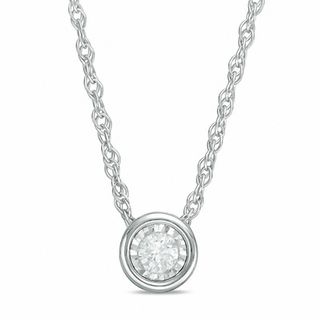 Shop Solitaire Necklaces Zales