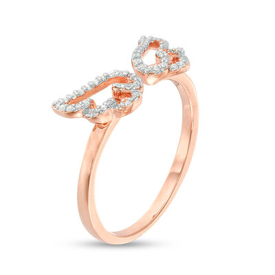 Zales angel wing ring store