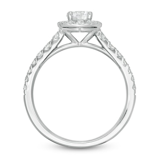 Zales Private Collection 1 CT. T.W. Certified Colorless Diamond Frame ...