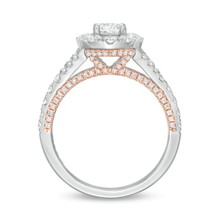 Zales Private Collection 1-1/2 CT. T.W. Certified Colorless Diamond ...