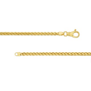 3.15mm Franco Snake Chain Necklace in Hollow 10K Gold - 20" | Zales