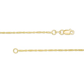 0.95mm Lumachina Link Chain Necklace in Hollow 14K Gold - 16" | Zales