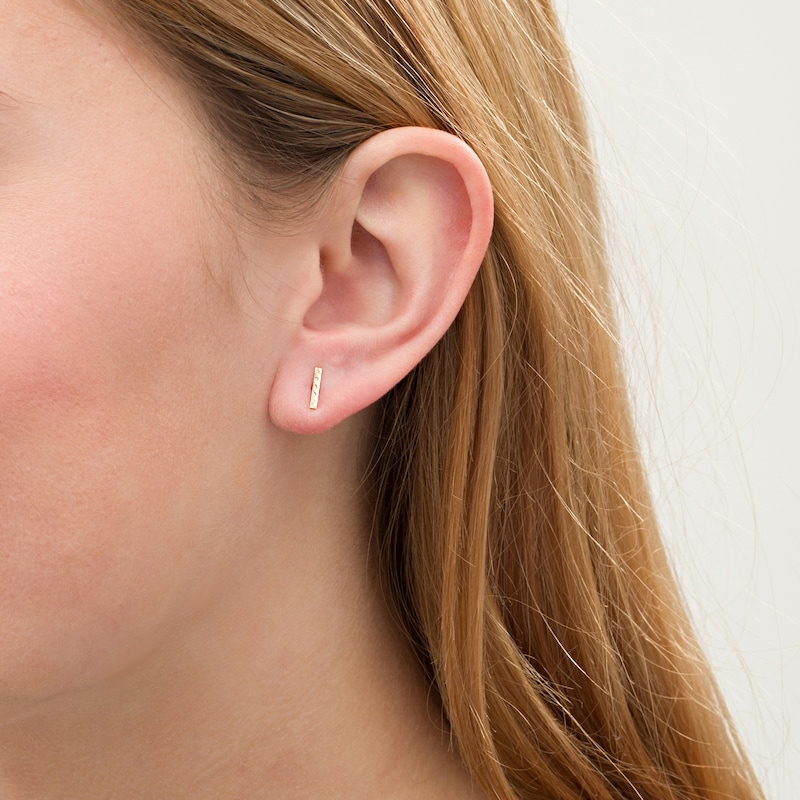 Little Bar Studs Maison Miru | atelier-yuwa.ciao.jp