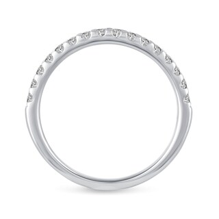 1 CT. T.W. Princess-Cut Diamond Hidden Frame Bridal Set in 14K White ...