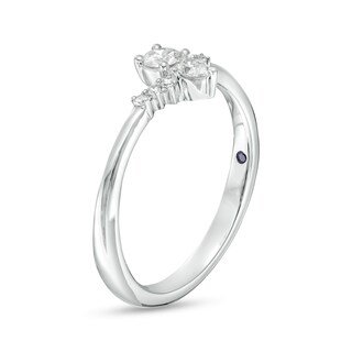 Cherished Promise Collection™ 1/5 CT. T.W. Pear-Shaped and Round ...