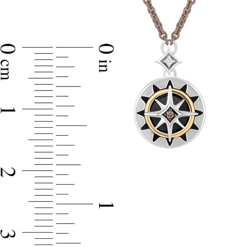 Pocahontas Compass Necklace