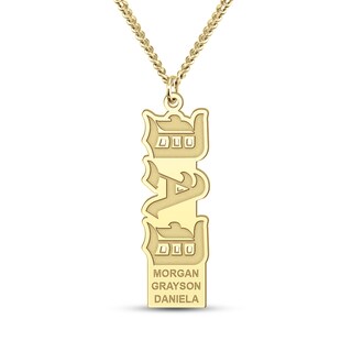 Men's Engravable Gothic "DAD" Pendant (1-4 Lines) | Zales