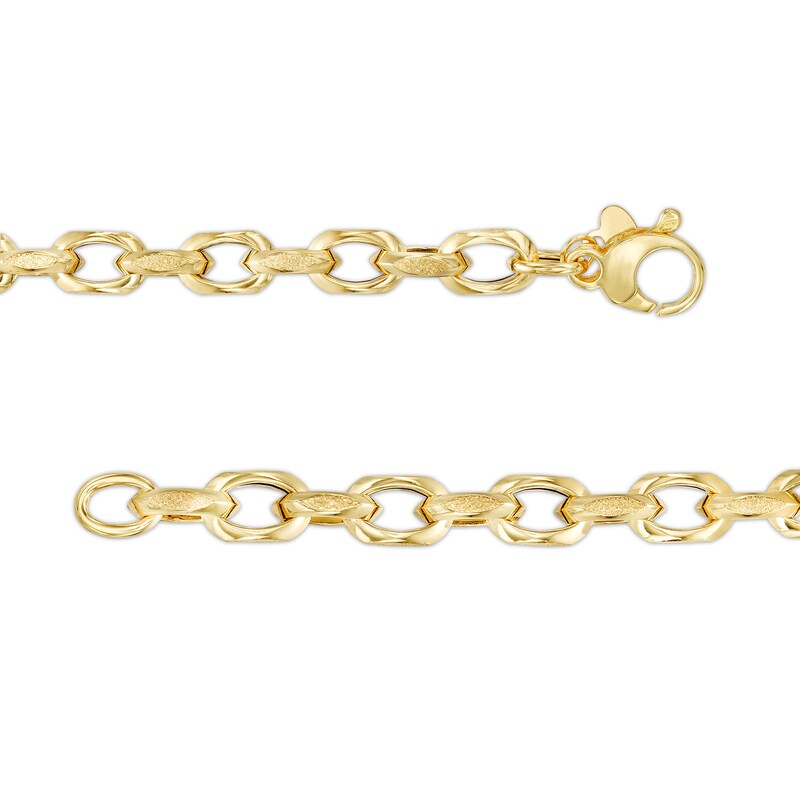 2.2mm Cable Chain Bracelet in Hollow 14K Gold - 7.5" | Zales