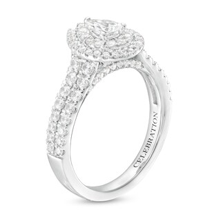 Celebration Infinite™ 1-1/5 CT. T.W. Certified Pear-Shaped Diamond ...