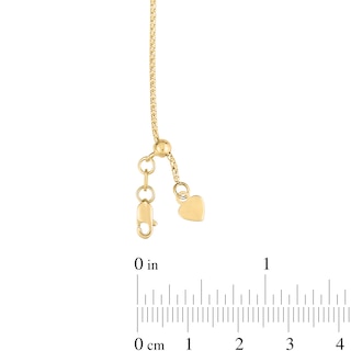 Adjustable 1.1mm Popcorn Chain Necklace in Hollow 14K Gold - 22" | Zales