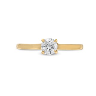 1/2 CT. T.W. Diamond Hidden Double Halo Engagement Ring in 14K Gold | Zales