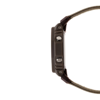 Men's Casio G-SHOCK Watch with Brown Fabric Strap (Model GAB2100CT-5A ...