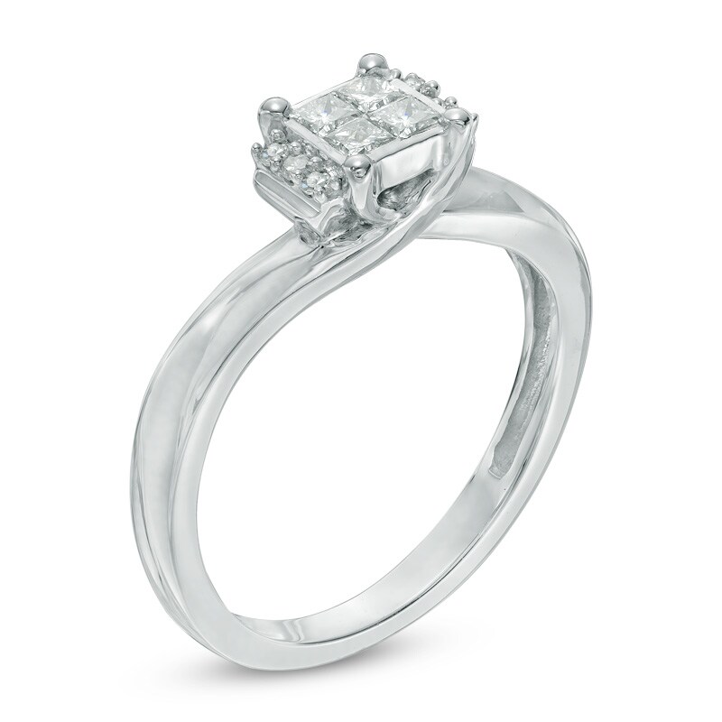 Previously Owned Cherished Promise Collection™ 15 Ct Tw Quad