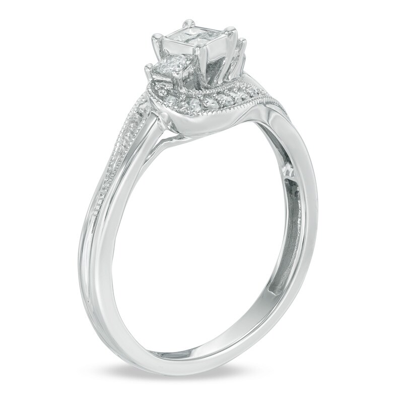 Previously Owned Cherished Promise Collection™ 14 Ct Tw Quad