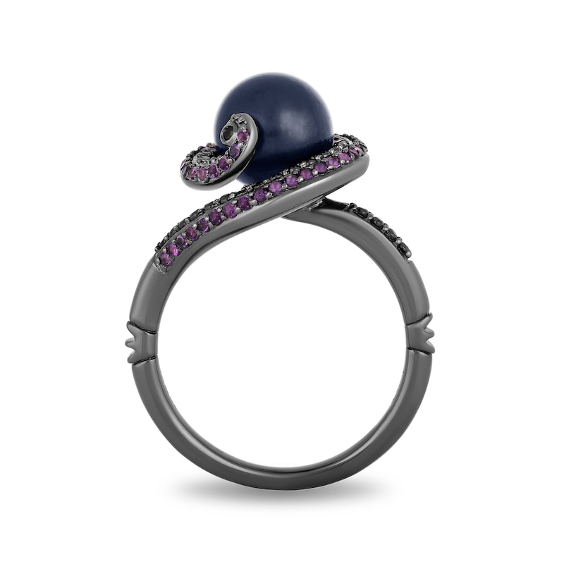 Previously Owned-Enchanted Disney Villains Ursula Freshwater Cultured Pearl, Amethyst and 1/4 CT ...