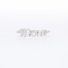 Love Talks 1/10 CT. T.W. Diamond "Mom" Script Ring in Sterling Silver ...